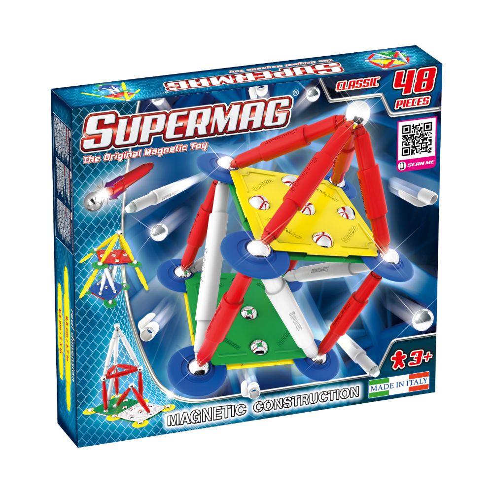 Supermag Classic Primary 48 piece – Toymagic