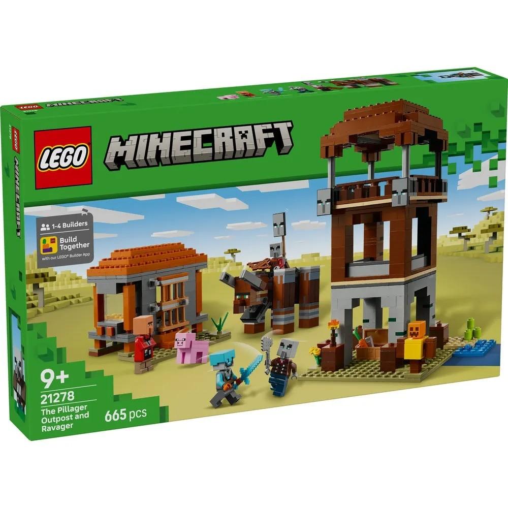 LEGO 21278 Minecraft The Pillager Outpost & Ravager – Toymagic