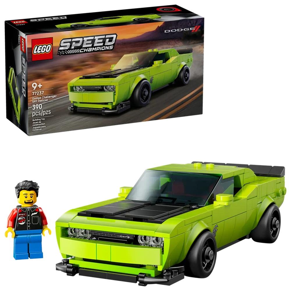 LEGO 77237 Speed Champions Dodge Challenger Srt Hellcat Sports Car ...