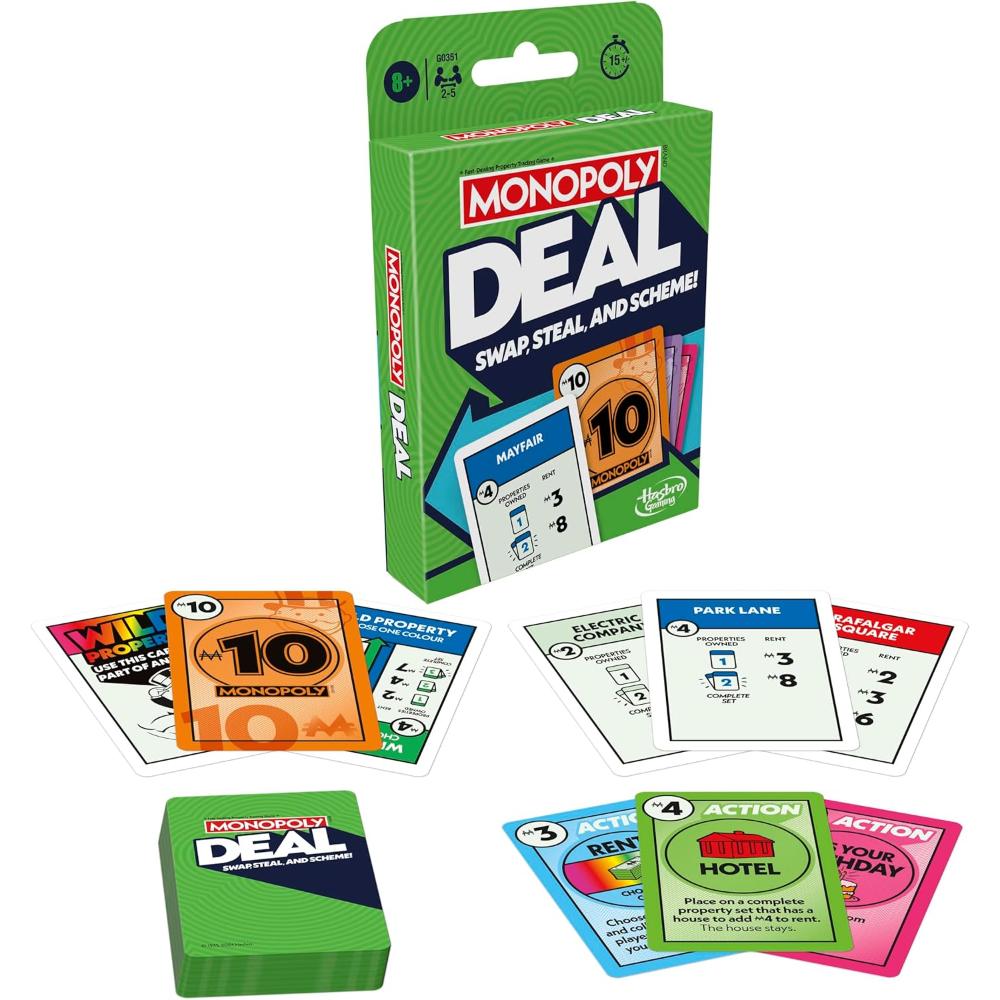 Hasbro Monopoly Deal Card Game – Toymagic