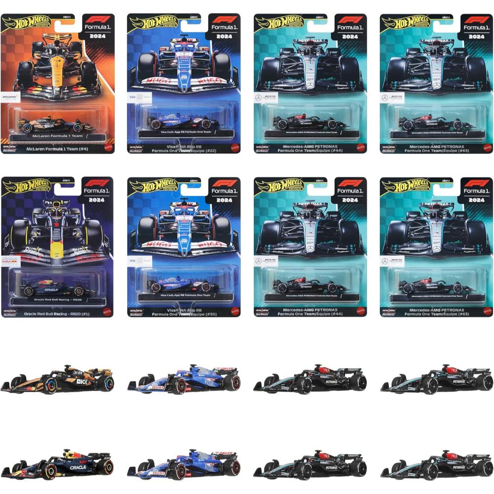 Hot Wheels Premium Race Assortment Vehicle F1 – Toymagic