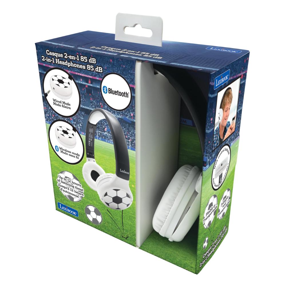 Lexibook Football 2-in-1 Bluetooth Headphones – Toymagic