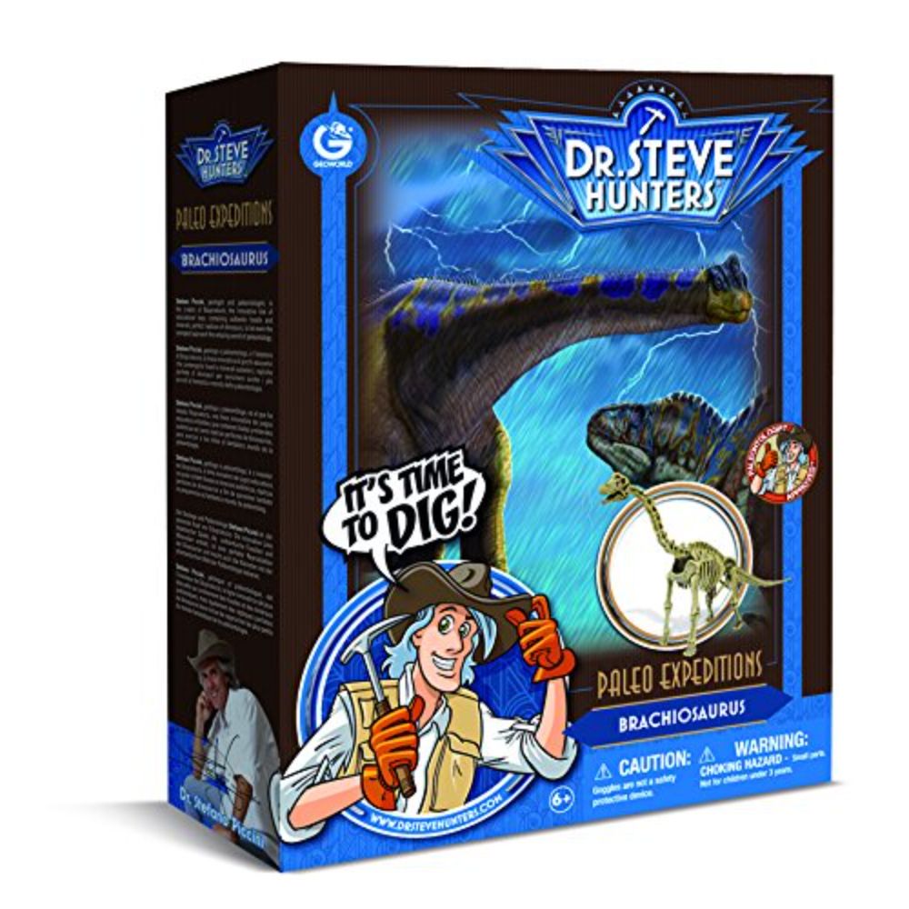 Geoworld Dr. Steve Hunters Paleo Expeditions, Brachiosaurus – Toymagic