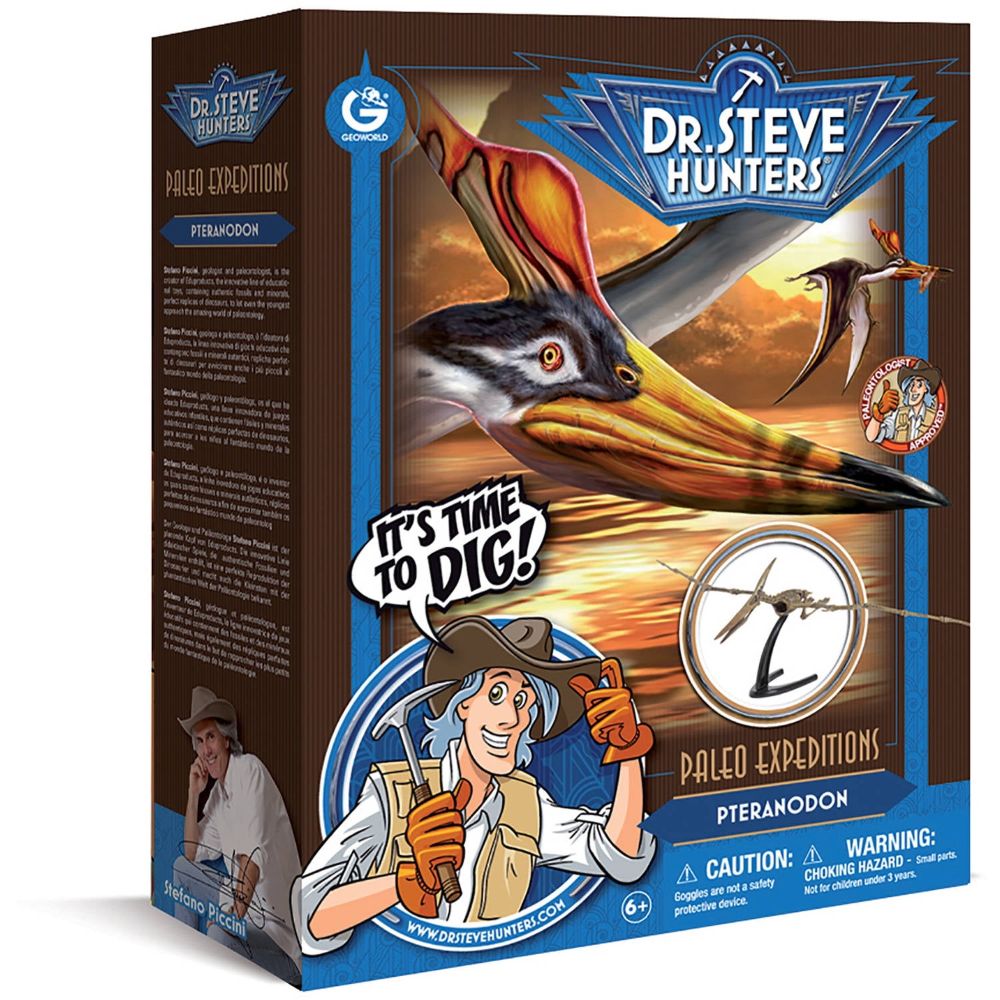 Geoworld Dr. Steve Hunters Paleo Expeditions, Pteranodon – Toymagic
