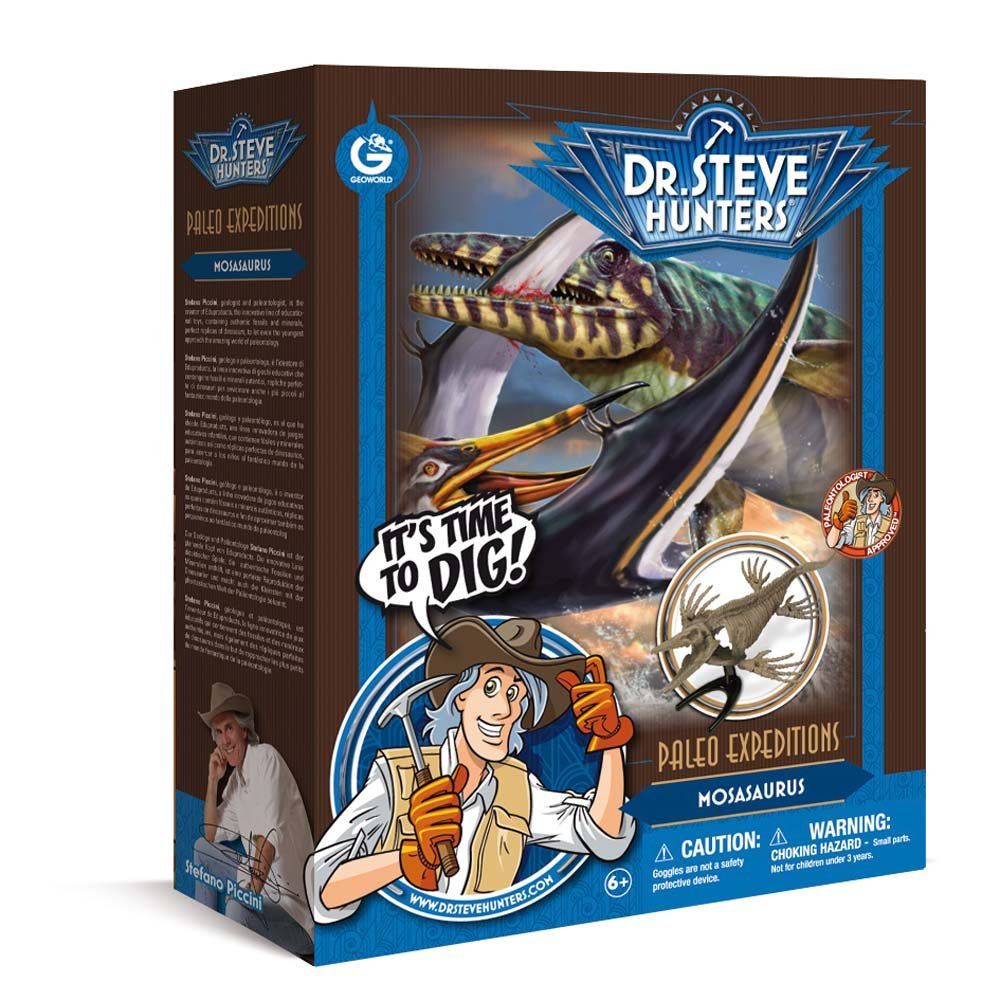 Geoworld Dr. Steve Hunters Paleo Expeditions, Mosasaurus – Toymagic