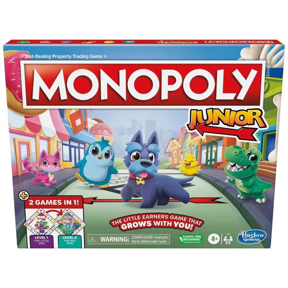 Hasbro Monopoly Junior Board Game – Toymagic