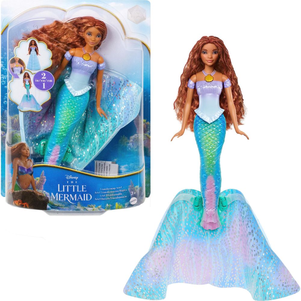Mattel Disney the Little Mermaid Transforming Ariel Fashion Doll – Toymagic
