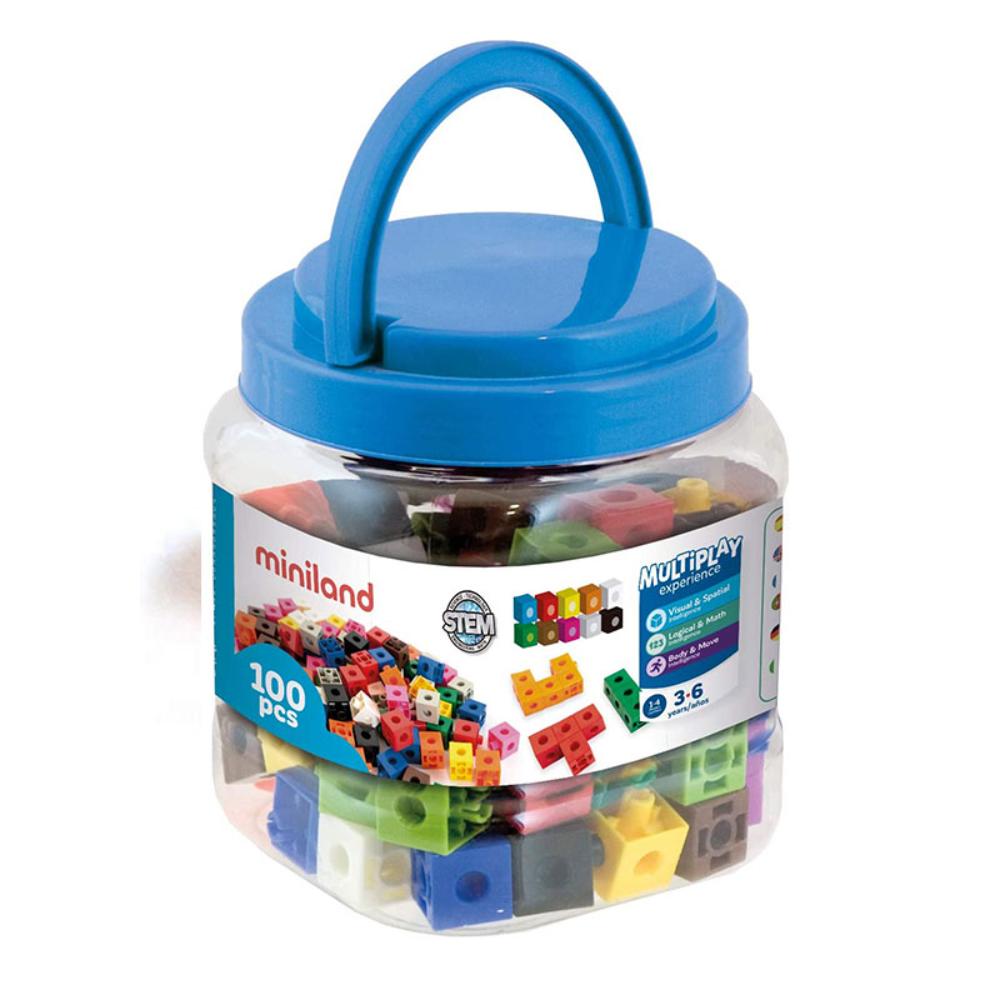 Miniland Cubes 2cm (100 pcs) – Toymagic