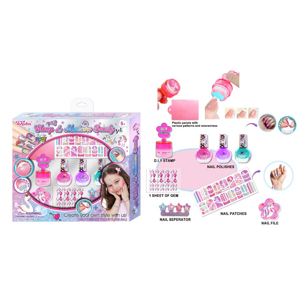 Tokidas- D.I.Y Stamp & Manicue Beauty Set – Toymagic