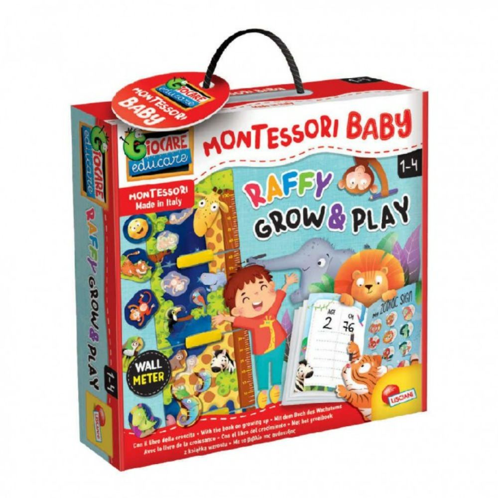 Lisciani Montessori Baby Raffy Grow & Play – Toymagic