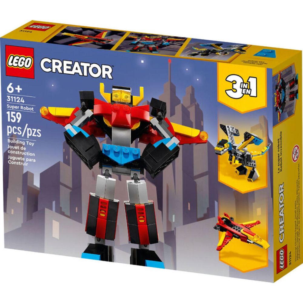 LEGO 31124 Creator 3 in 1 Super Robot – Toymagic