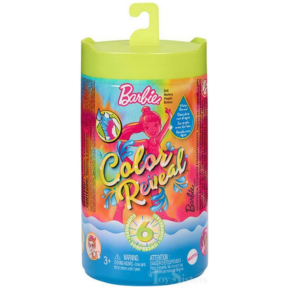Barbie Colour Reveal Chelsea Doll, Neon Tie-Dye Series – Toymagic